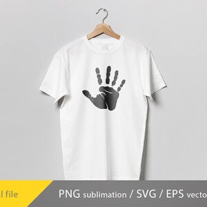 Handprint Svg, Hand Png, Handprint PNG, Handprint DXF, Cricut File - Etsy