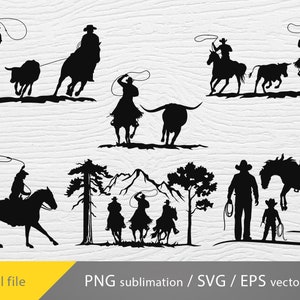 Roping Cowboy Svg, Roping Team Rodeo Svg, Cowboy Life Svg, Cricut File ...