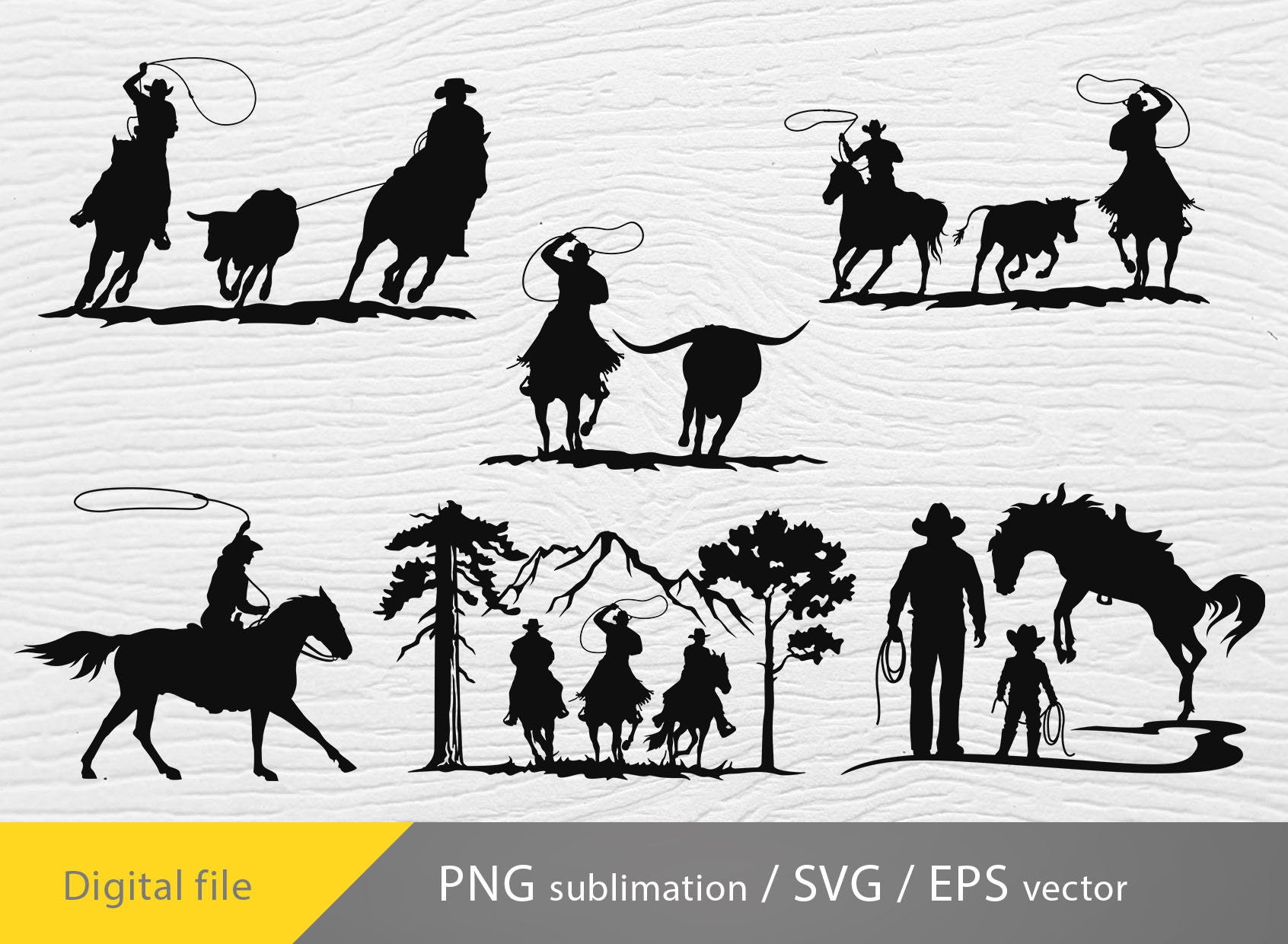 Roping Cowboy Svg, Roping Team Rodeo Svg, Cowboy Life Svg, Cricut File ...