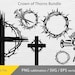 Crown of Thorns Bundle Svg , Easter SVG, Jesus Bundle SVG, Religious ...