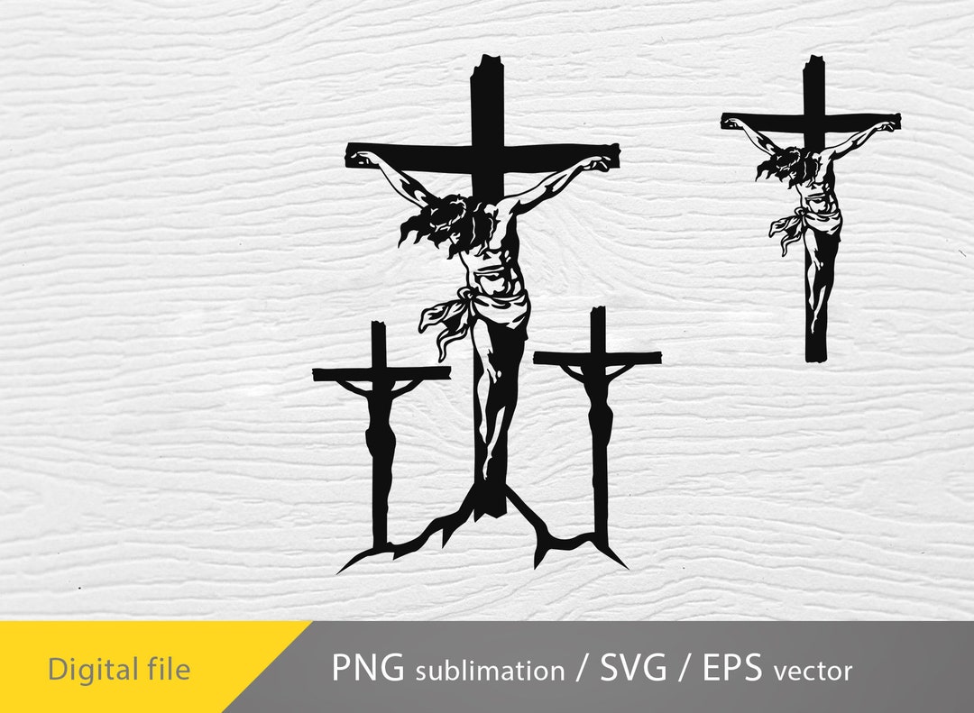 Crucifix Svg, Cross Svg, Religious Svg, Jesus Cross SVG, Faith ...