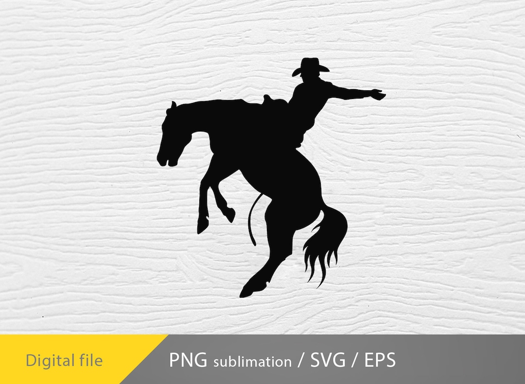 Rodeo Png, Cowboy Rodeo Svg, Cowboy Png, Western Rodeo Svg, Rodeo Horse ...
