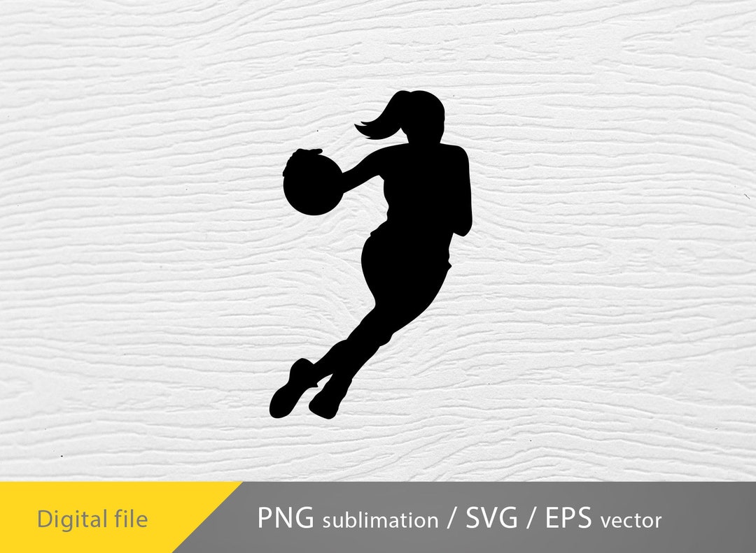 Female Basketball Svg, Basketball Girl Svg, Basketball Png - Etsy