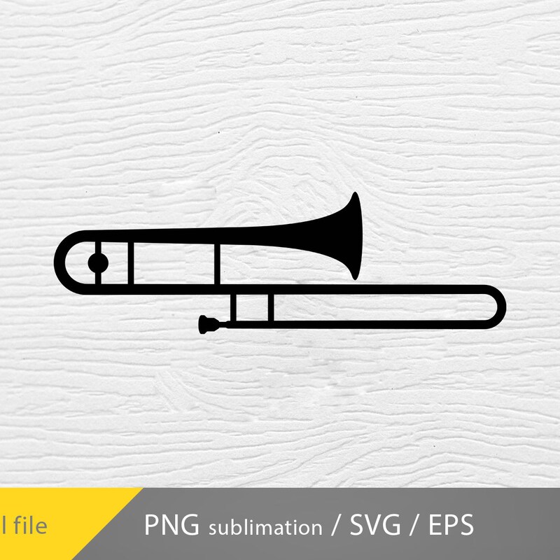 Trombone Svg - Etsy