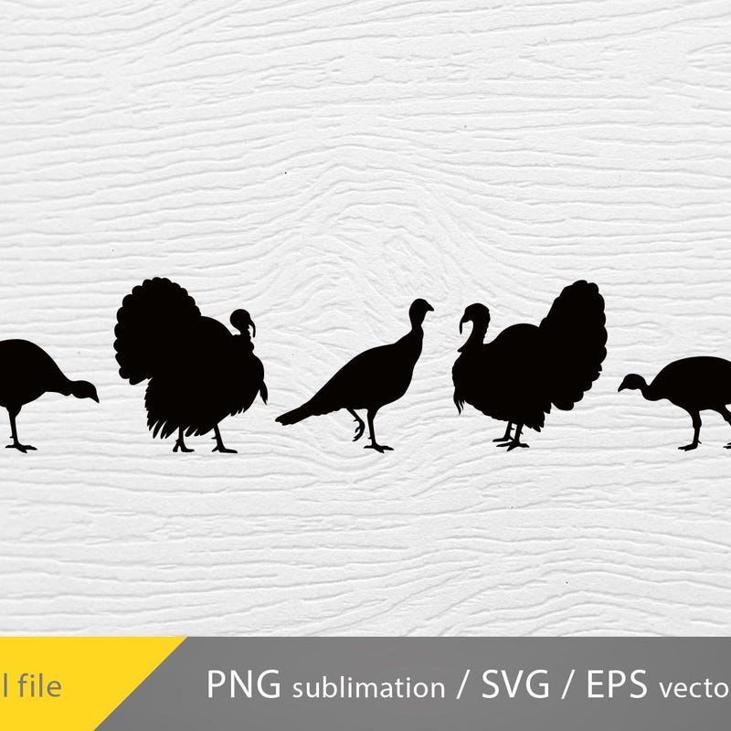 Turkey Svg - Etsy