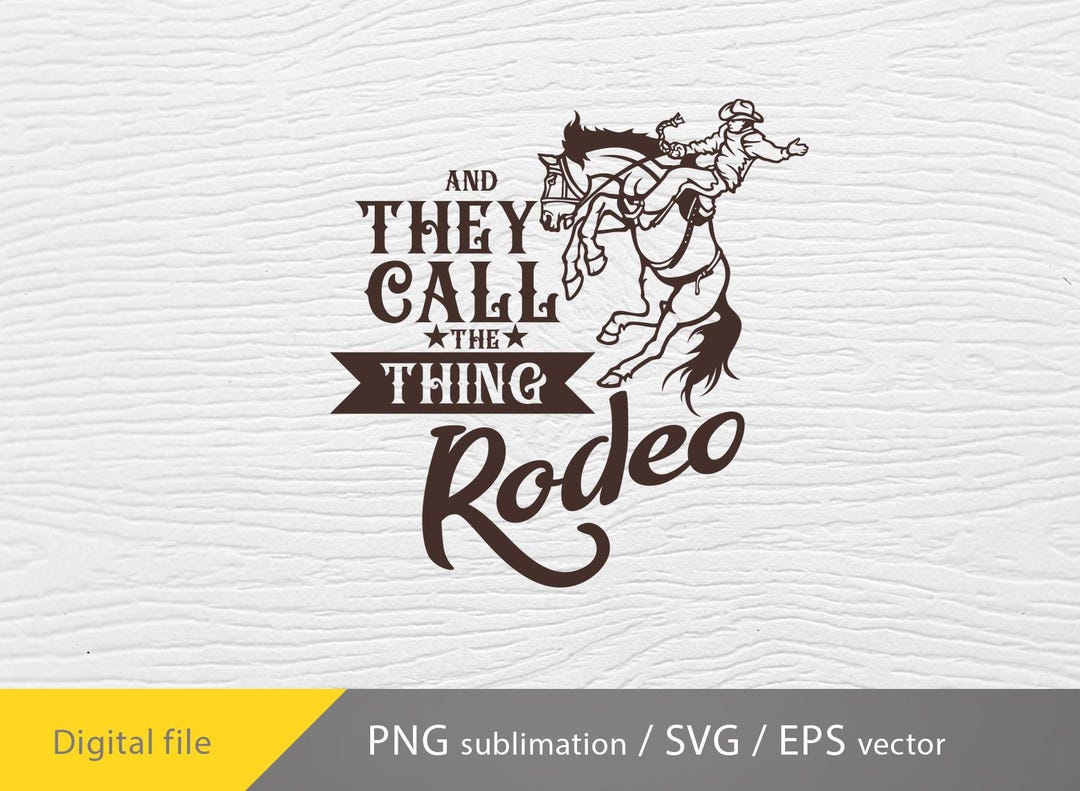 Rodeo Horse SVG, Rodeo Bronc Png, Rodeo PNG, Rodeo Cowboy PNG, Rodeo ...