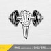 Funny Skeleton Powerlifting SVG | Skeleton Weight Lifting Svg, Skeleton ...