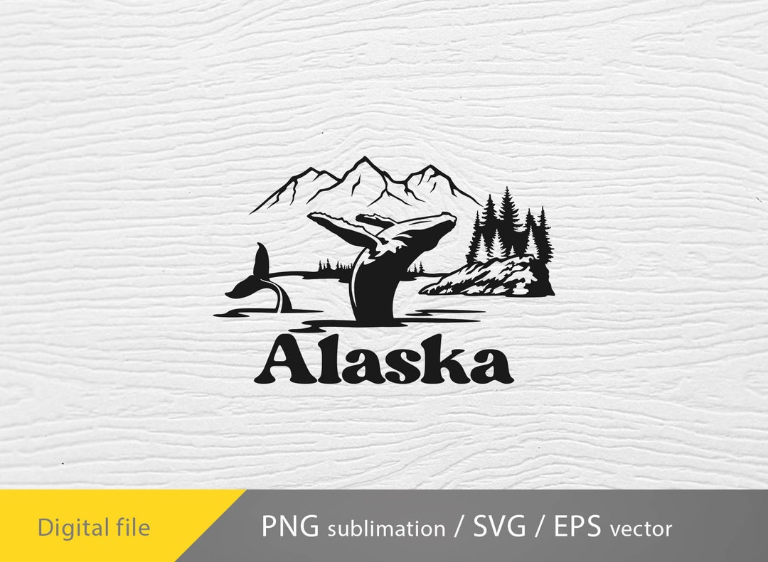 State of Alaska Svg, Cricut File, Alaska Png Sublimation - Etsy
