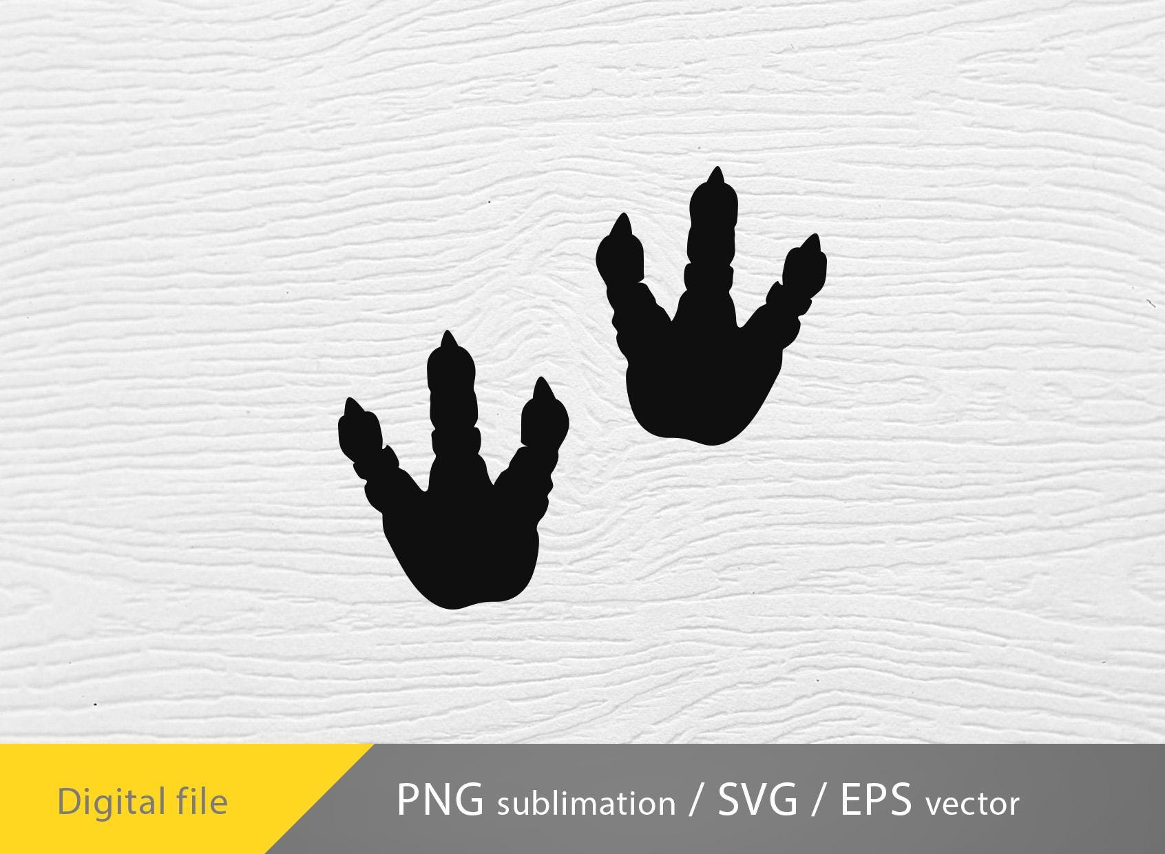 Dinosaur Tracks Svg, Cricut File, Dinosaur Tracks Png - Etsy