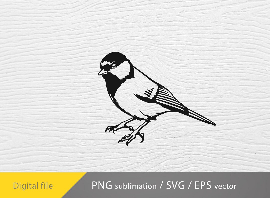 Chickadee Svg, Cricut File, Chickadee Png - Etsy