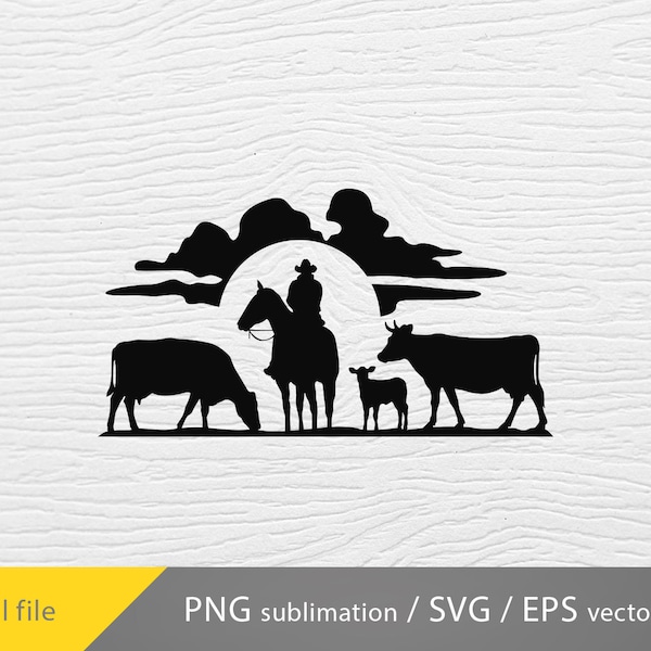 Cattle Svg - Etsy