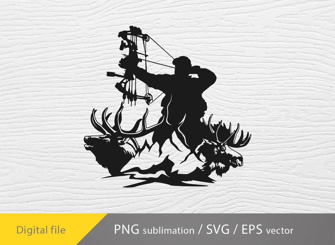 Bow Hunting SVG, Bow Hunt PNG, Hunting Life SVG - Etsy