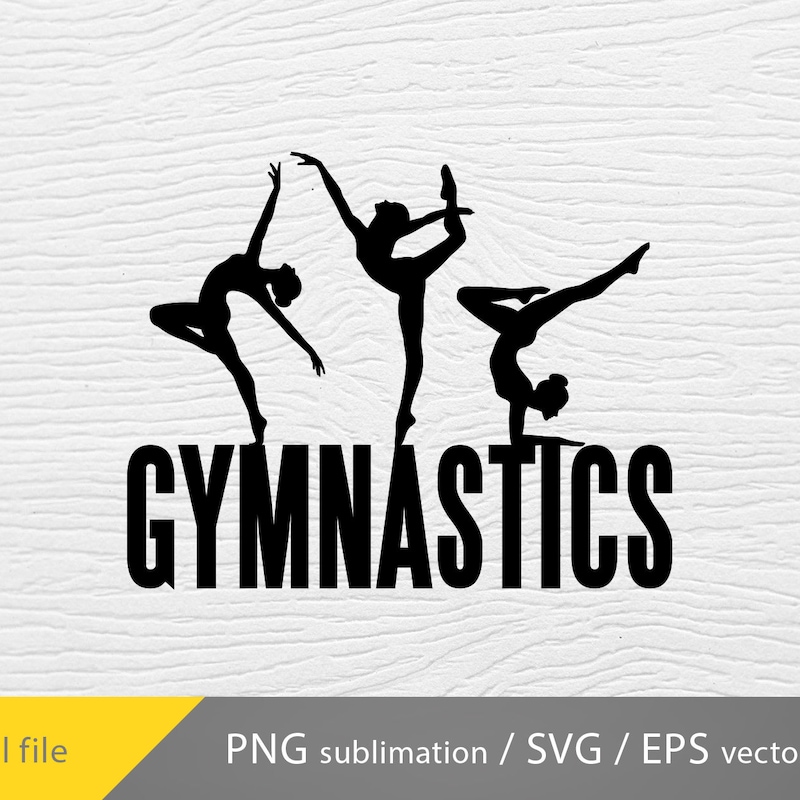 Gymnast Svg - Etsy
