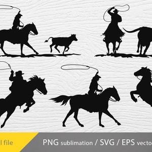 Roping Cowboy Svg, Roping Team Rodeo Svg, Cowboy Life Svg, Cricut File ...