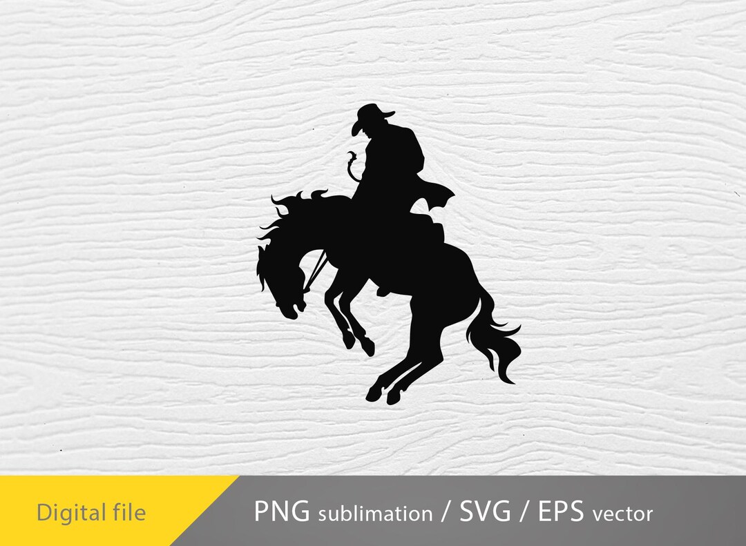 Rodeo SVG, Cowboy Rodeo PNG, Rodeo Horse Svg, Cowboy Ranch Scene - Etsy