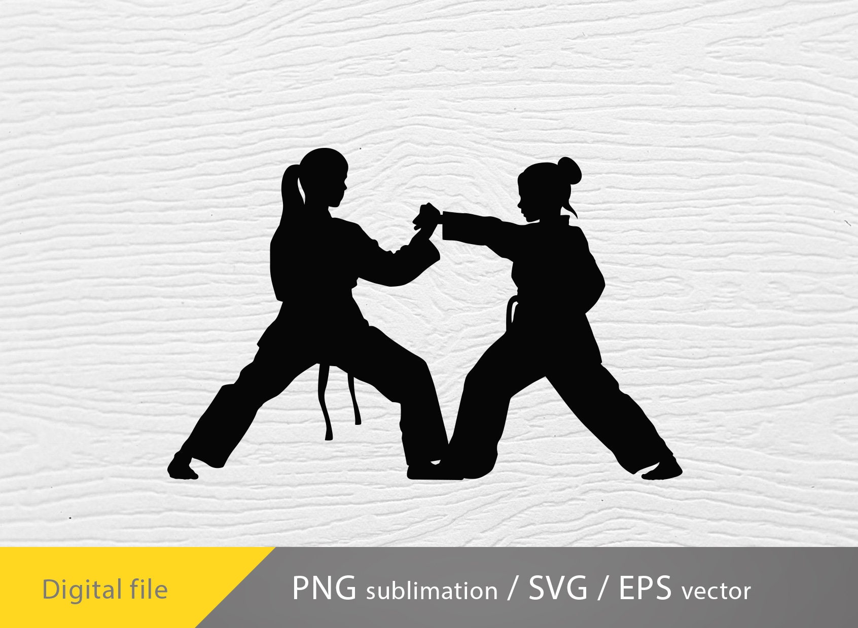 Female Karate Svg, Karate Svg, Judo Svg, Girl Sports Martial Svg ...