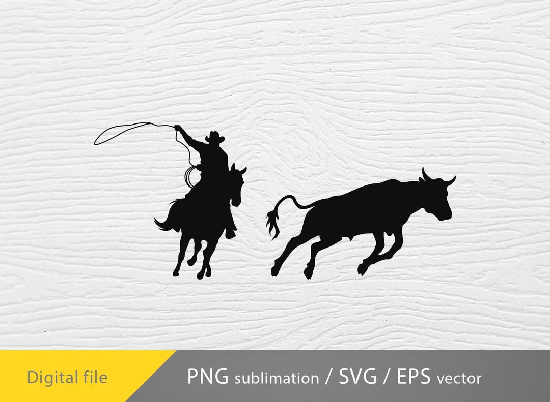 Roping Cowboy Svg, Roping Rodeo Svg, Cowboy Life Svg, Cricut File ...
