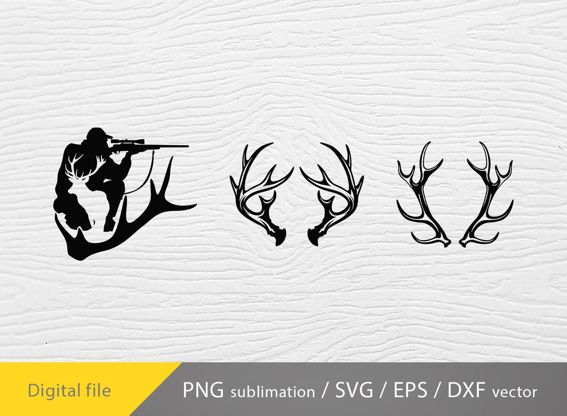Hunting Bundle SVG Vector, Deer Hunting Svg, Hunting Life PNG, Hunt SVG ...