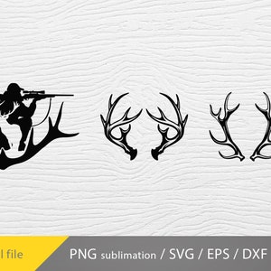 Hunting Bundle SVG Vector, Deer Hunting Svg, Hunting Life PNG, Hunt SVG ...