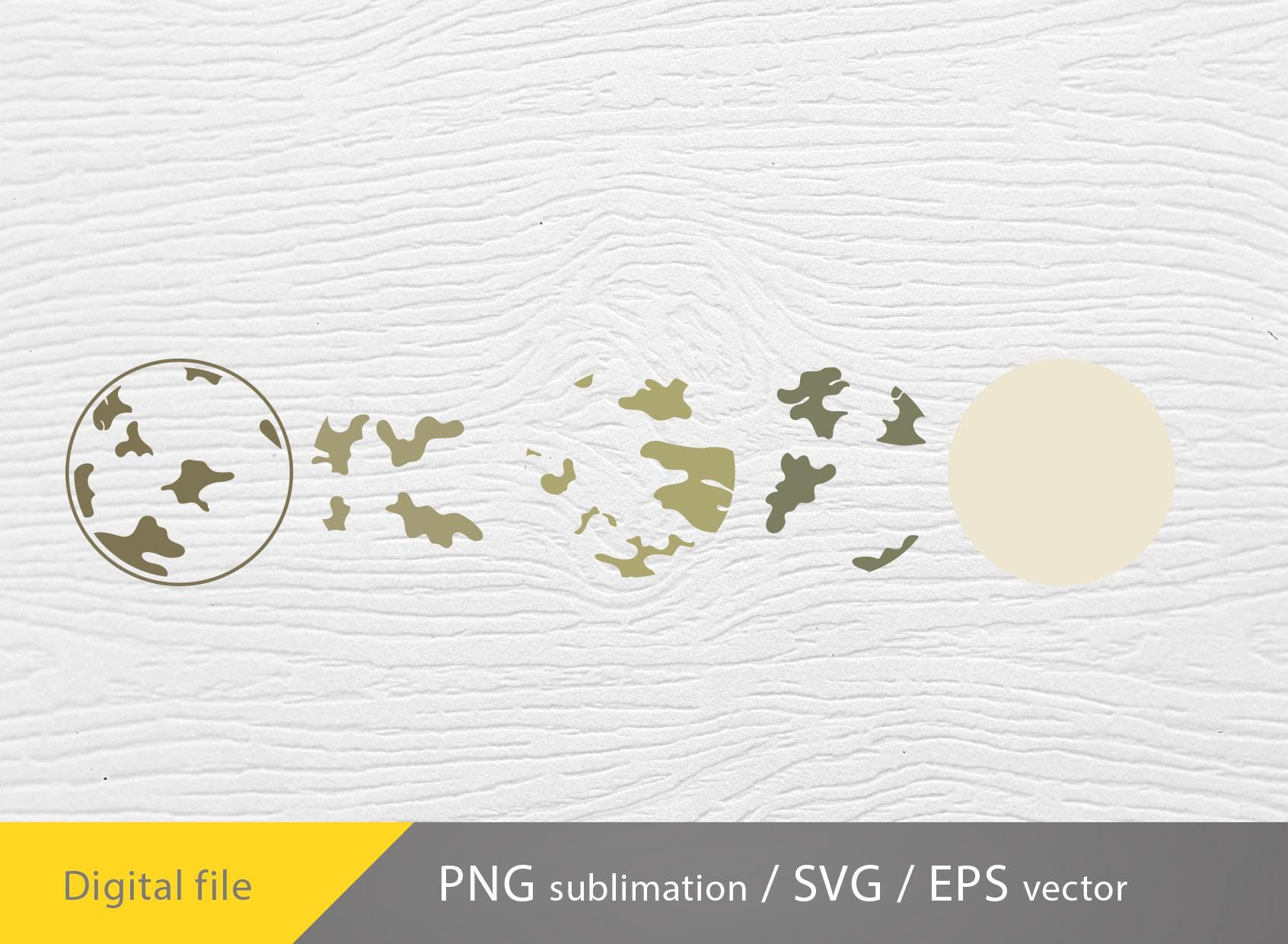 Camo Patches Svg PNG, Camo Sublimation PNG, Hunting Sublimation PNG ...