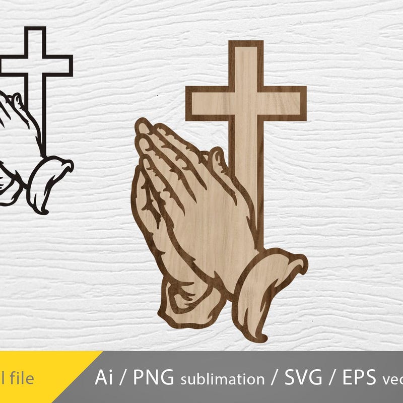 Praying Hands Metal Wall - Etsy UK