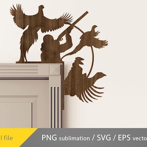 Hunting Door Corner SVG Bundle, Deer Door Corner SVG, Home Decor Svg ...