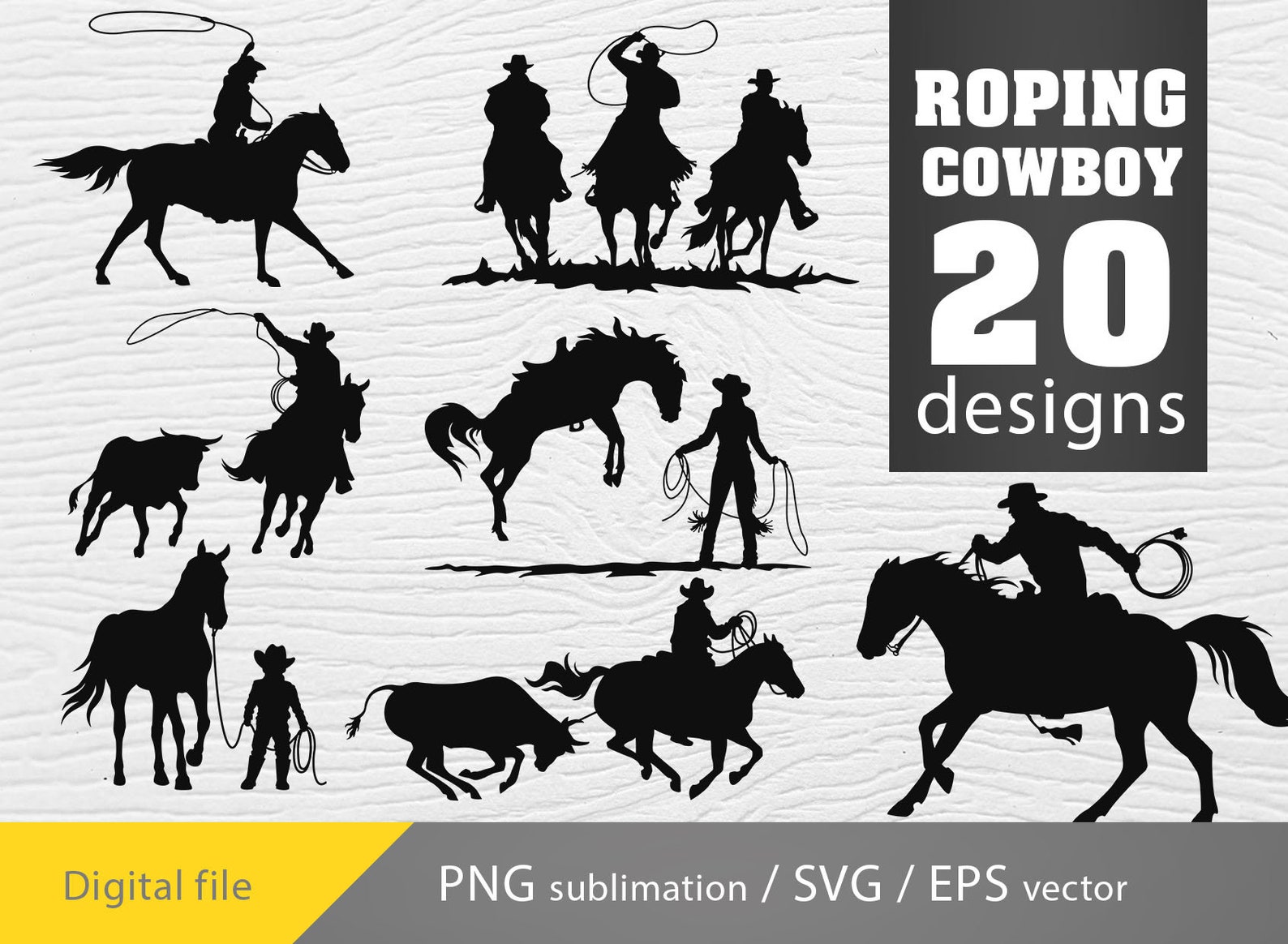 Roping Cowboy Svg, Roping Team Rodeo Svg, Cowboy Life Svg, Cricut File ...