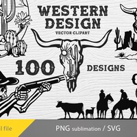 Western Svg - Etsy