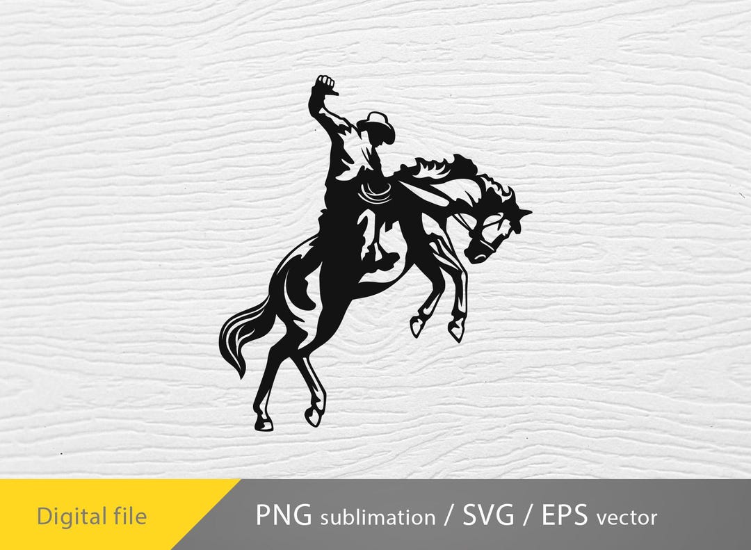 Horse Rider Svg, Rodeo Svg, Cowboy Svg, Western Svg, Country Farm ...
