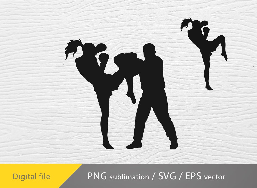 Female Karate Training Svg, Girl Karate Png, Cricut File - Etsy