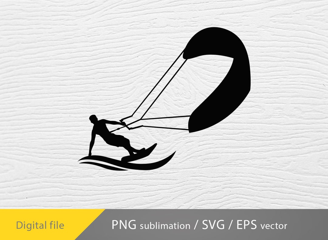 Kitesurf Svg, Kiteboarding Svg, Kitesurfing Svg, Kitesurfing Png - Etsy