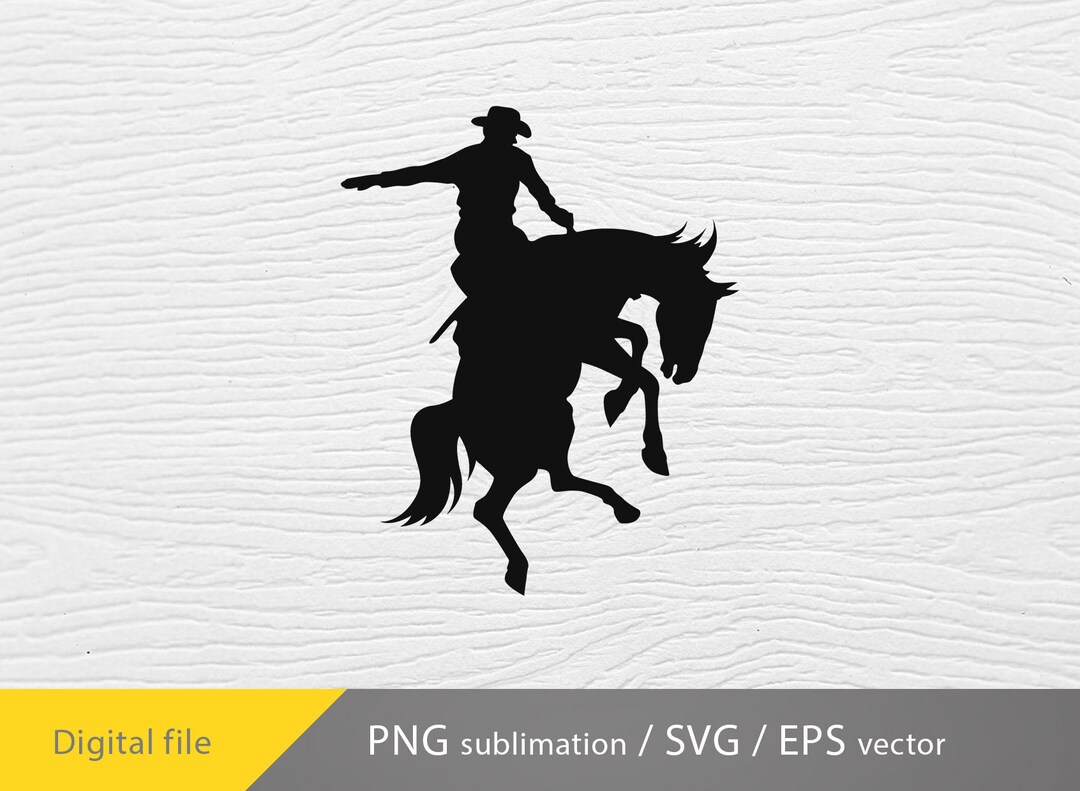 Rodeo Horse SVG, Rodeo PNG, Rodeo Cowboy PNG, Rodeo Cricut File - Etsy