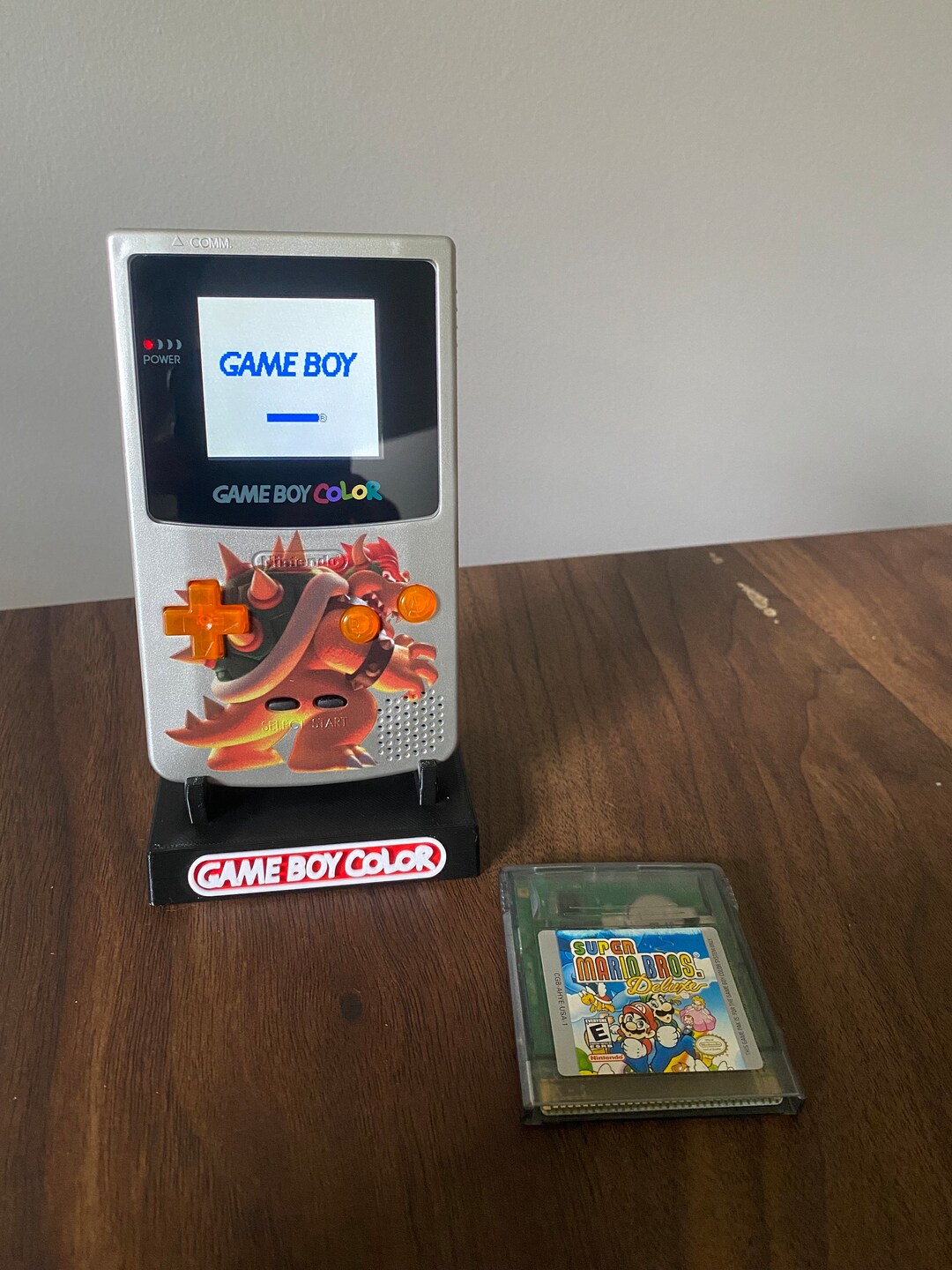 BACKLIT Nintendo Gameboy Color Bowser Edition - Etsy