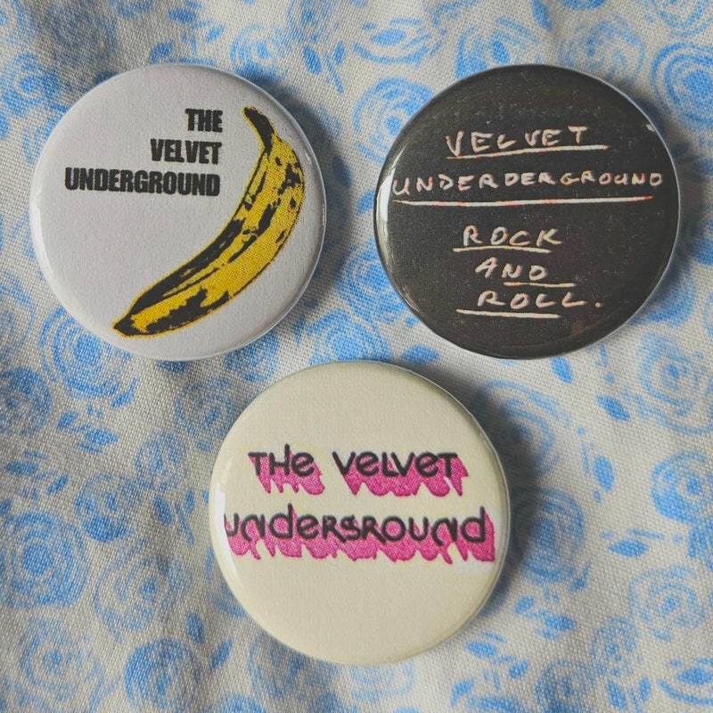 Punk Band Button Pins - Etsy UK