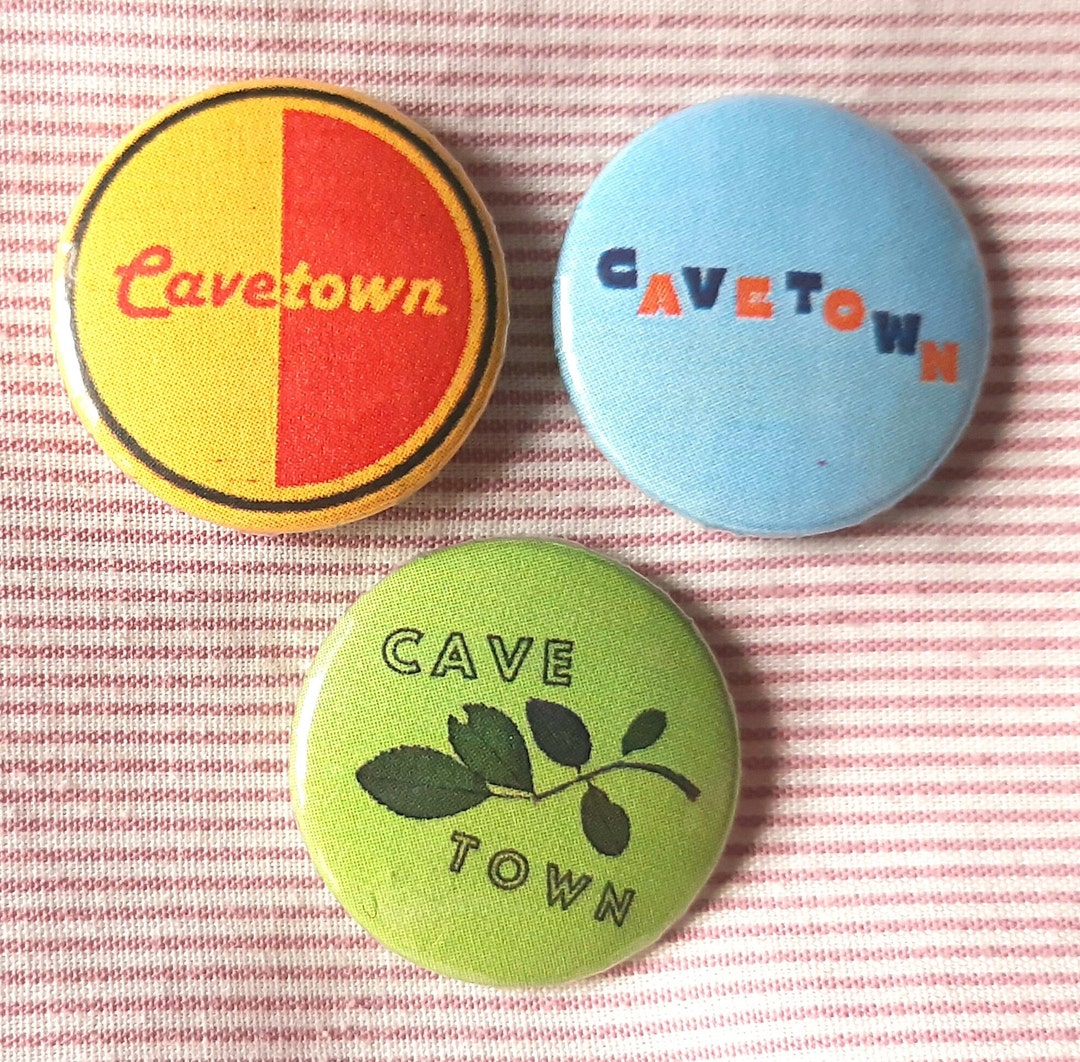 Three Cavetown Button Pin Badges, 25mm (1 Inch) Diameter Each ...