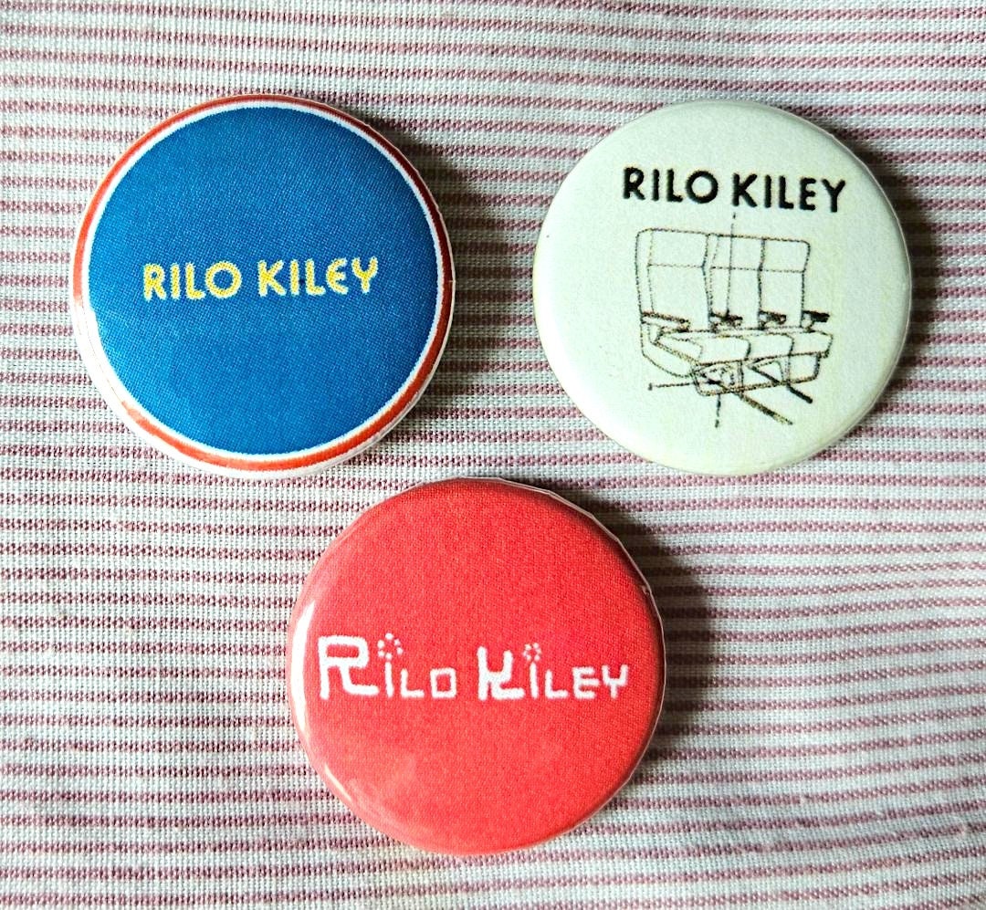 Rilo Kiley Set of Three 25mm (1 Inch) Button Pin Badges. - Etsy