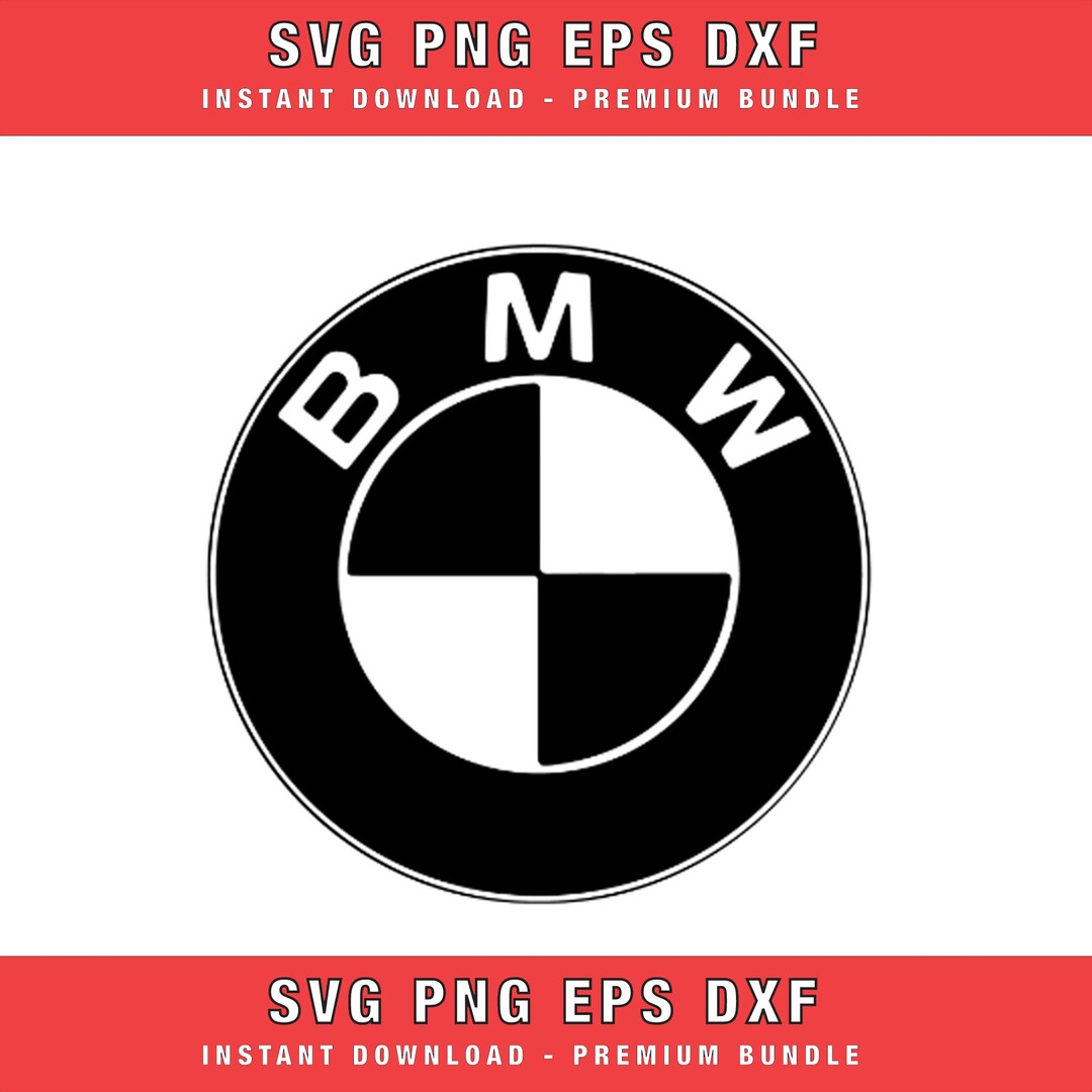Bmw Car Logo Png Pdf Eps Dxf Svg Cricut archivo de corte - Etsy España