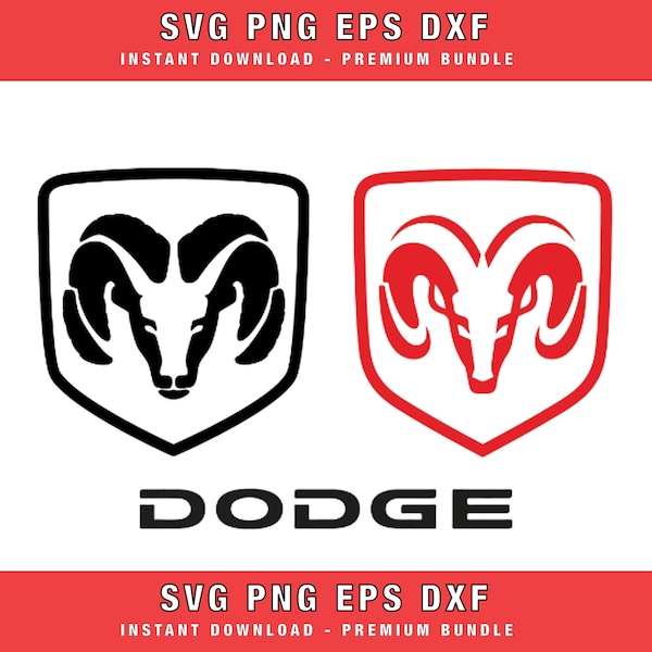 Dodge Svg File - Etsy