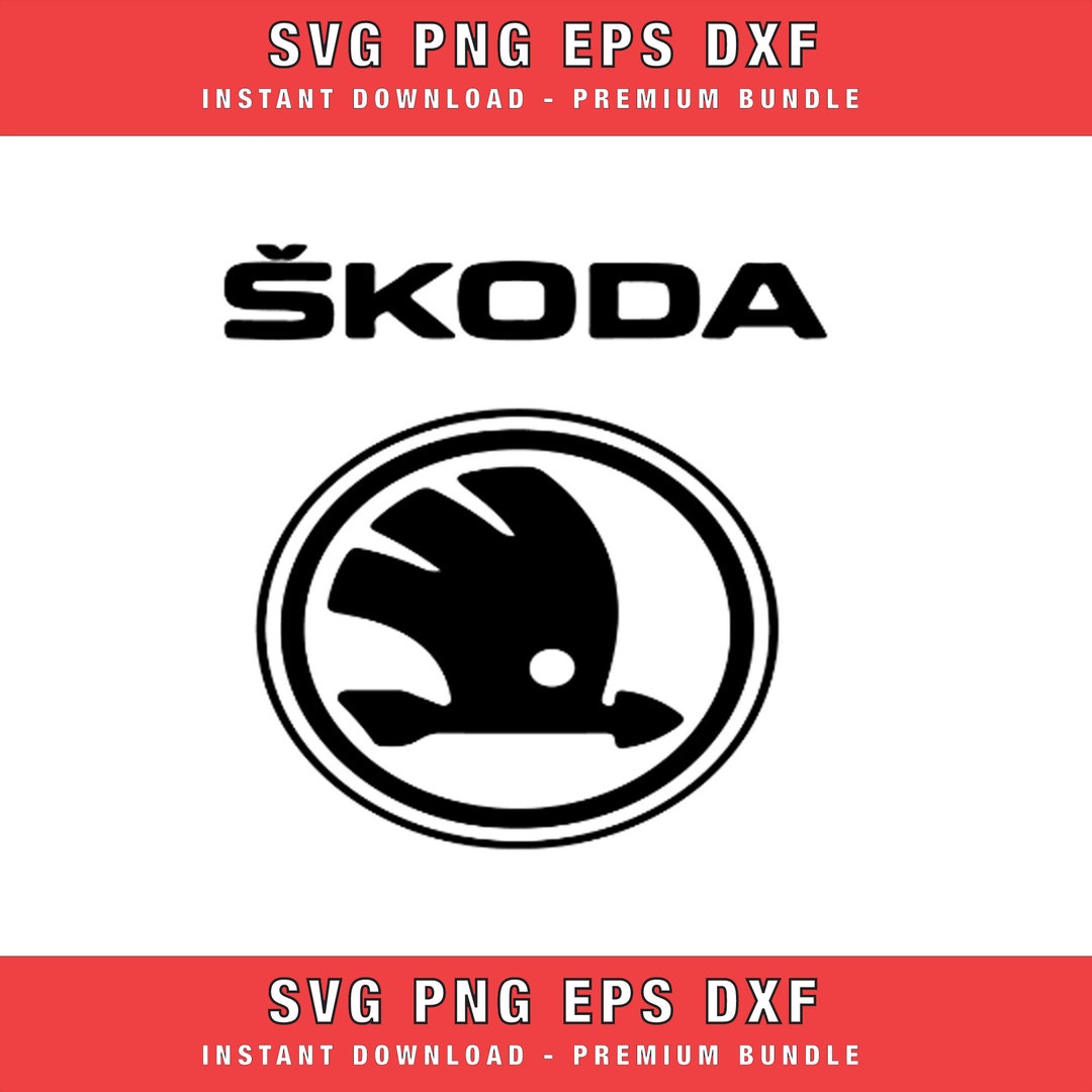 Skoda Car Logo Png Pdf Eps Dxf Svg Cricut Cut File - Etsy Denmark