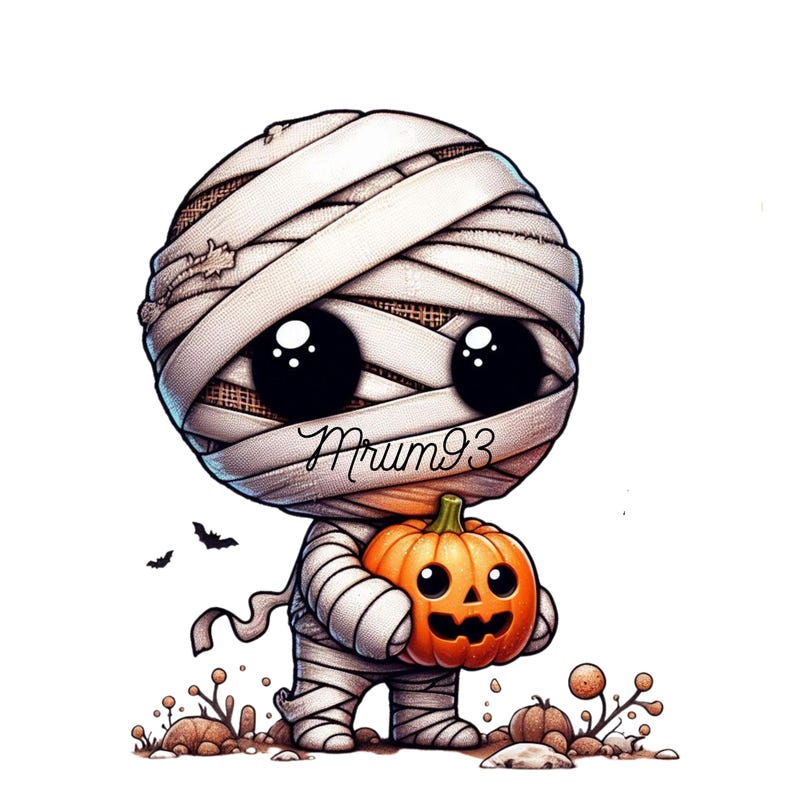 Halloween Monster Clipart PNG, Cute Halloween Character, Digital ...