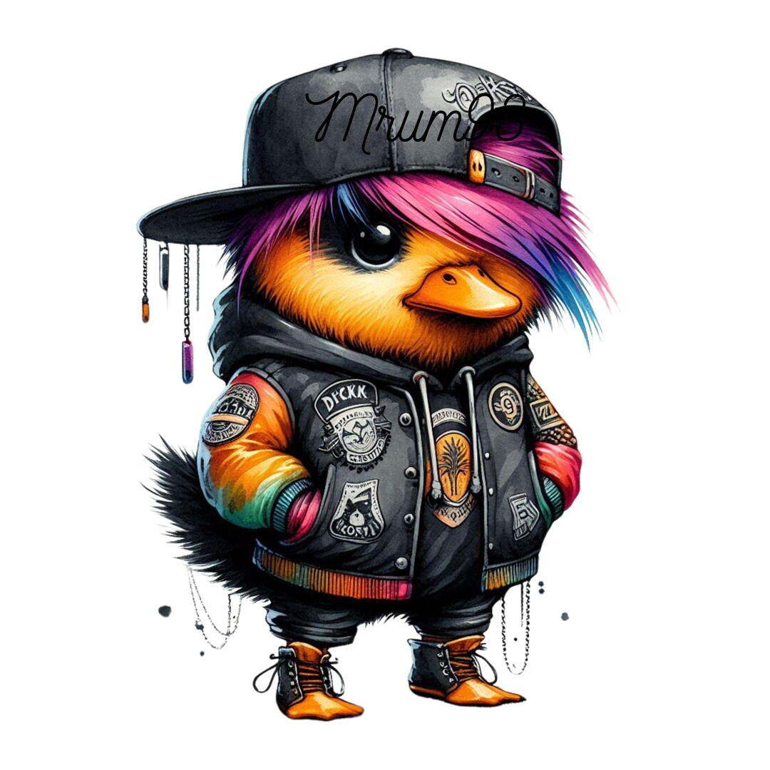 Emo Gothic Animals PNG Digital Download Clipart, Dark Aesthetic Clip ...