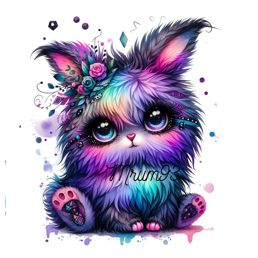 Emo Gothic Animals PNG Digital Download Clipart, Dark Aesthetic Clip ...