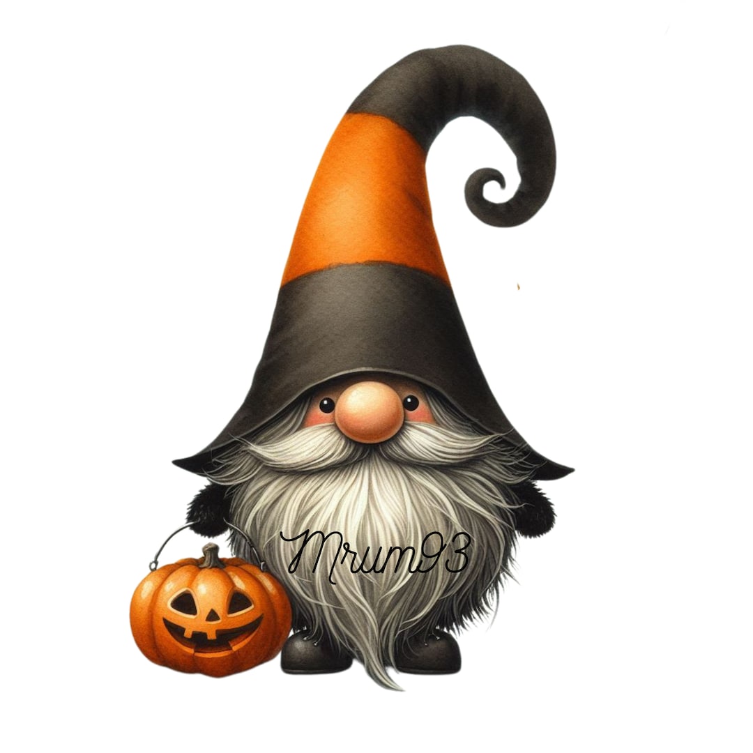 Halloween Gnome Png Clipart , Spooky Season Clipart, Halloween Png ...