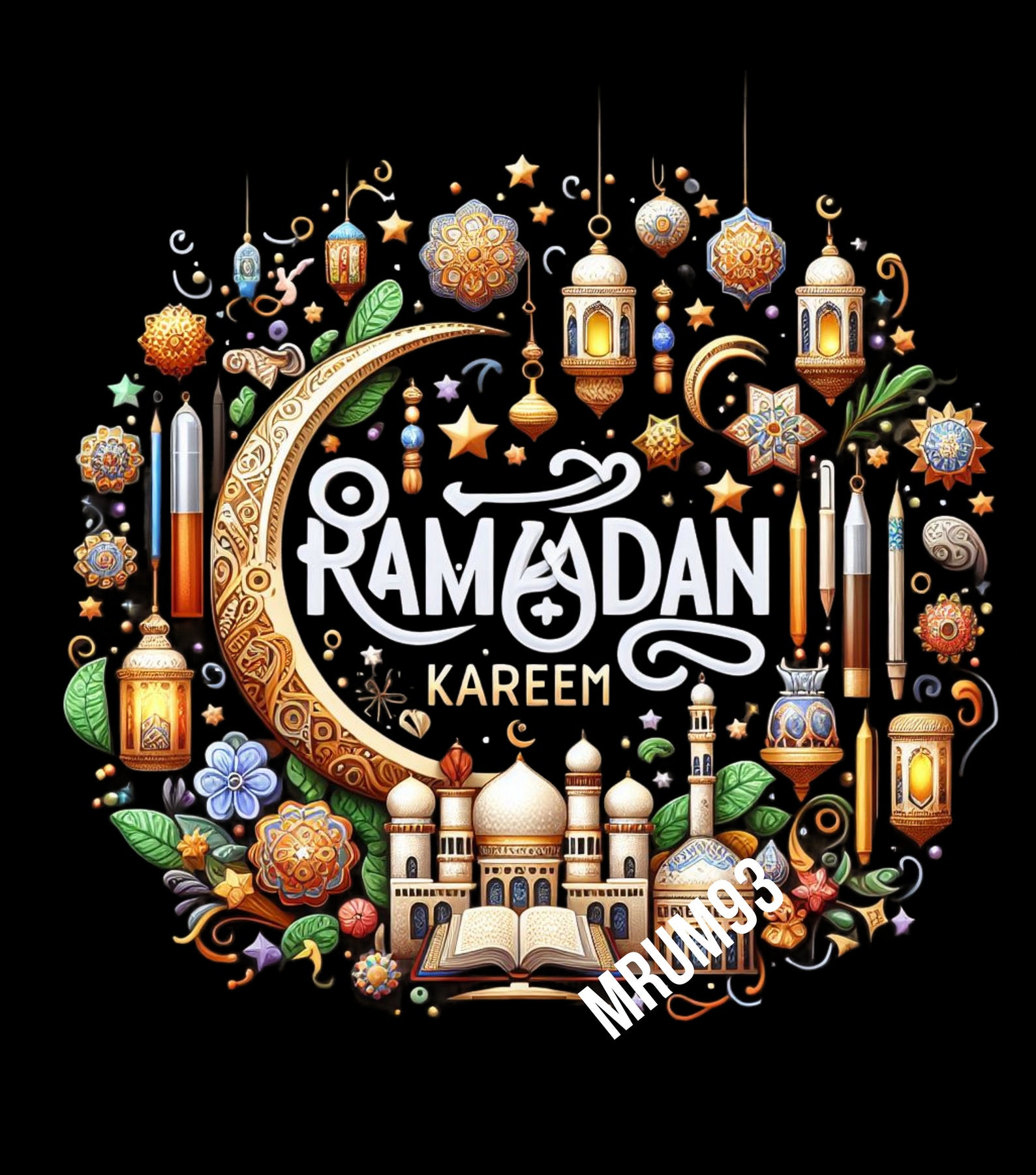 Ramadan Png Ramadan Floral Png Happy Ramadan Png Ramadan Kareem Png ...