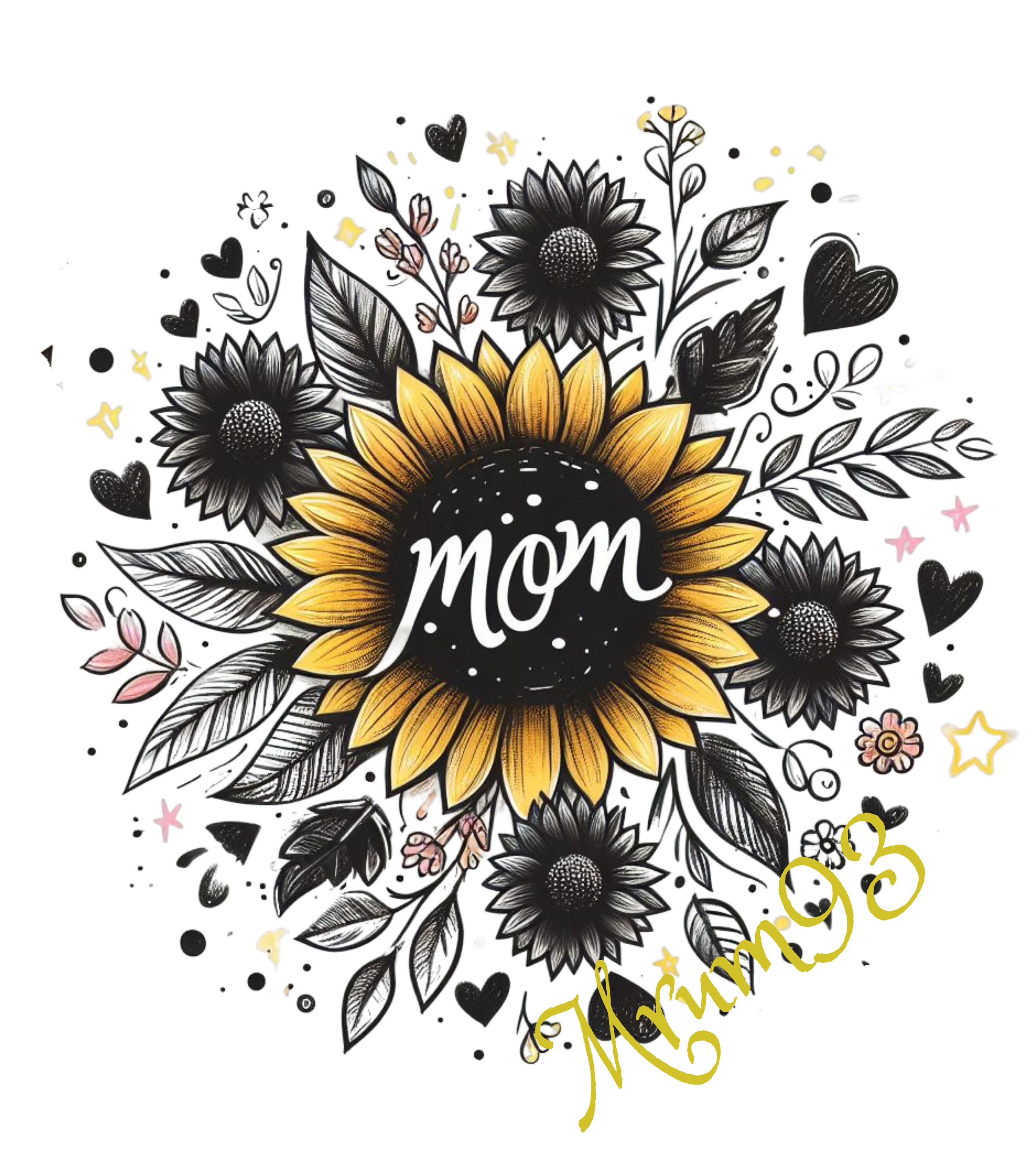 Sunflower Mama PNG, Mama Sublimation Design, Mama Png, Mothers Day Png ...