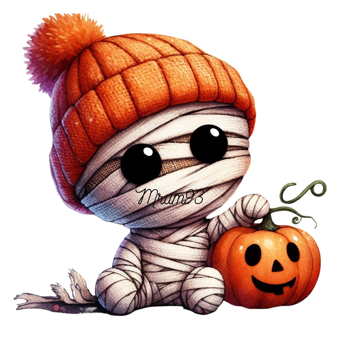 Halloween Monster Clipart PNG, Cute Halloween Character, Digital ...
