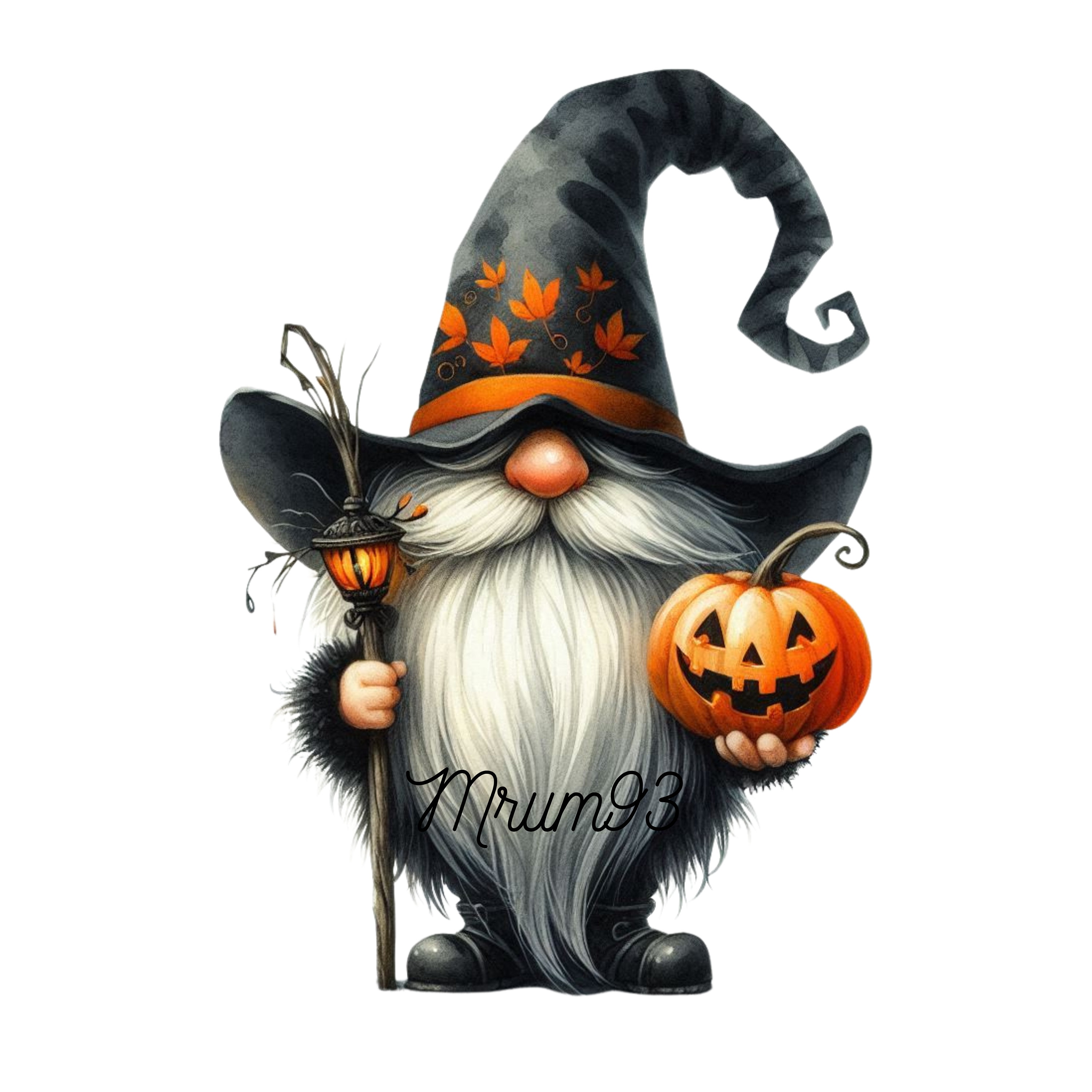 Halloween Gnome Png Clipart , Spooky Season Clipart, Halloween Png ...