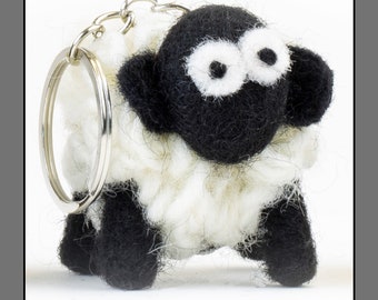 Sleepy Sheep Keychain/ram Keychain/hand Beaded/hand Made/boho Style ...