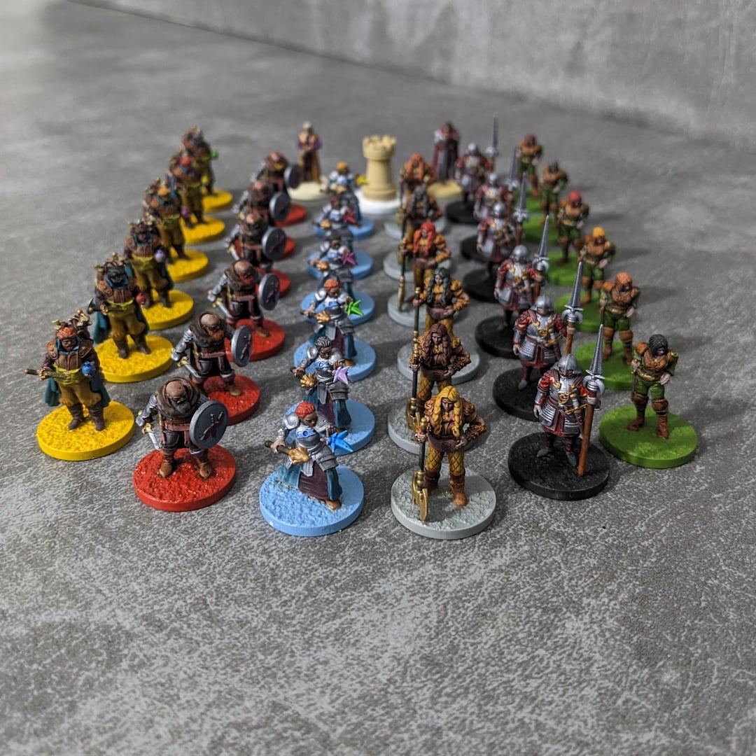 Lords of Waterdeep Board Game and Expansion Inspired Unpainted ...