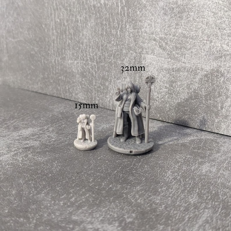 Mix and Match Characters 15mm Unpainted Pocket Dungeons and Dragons ...
